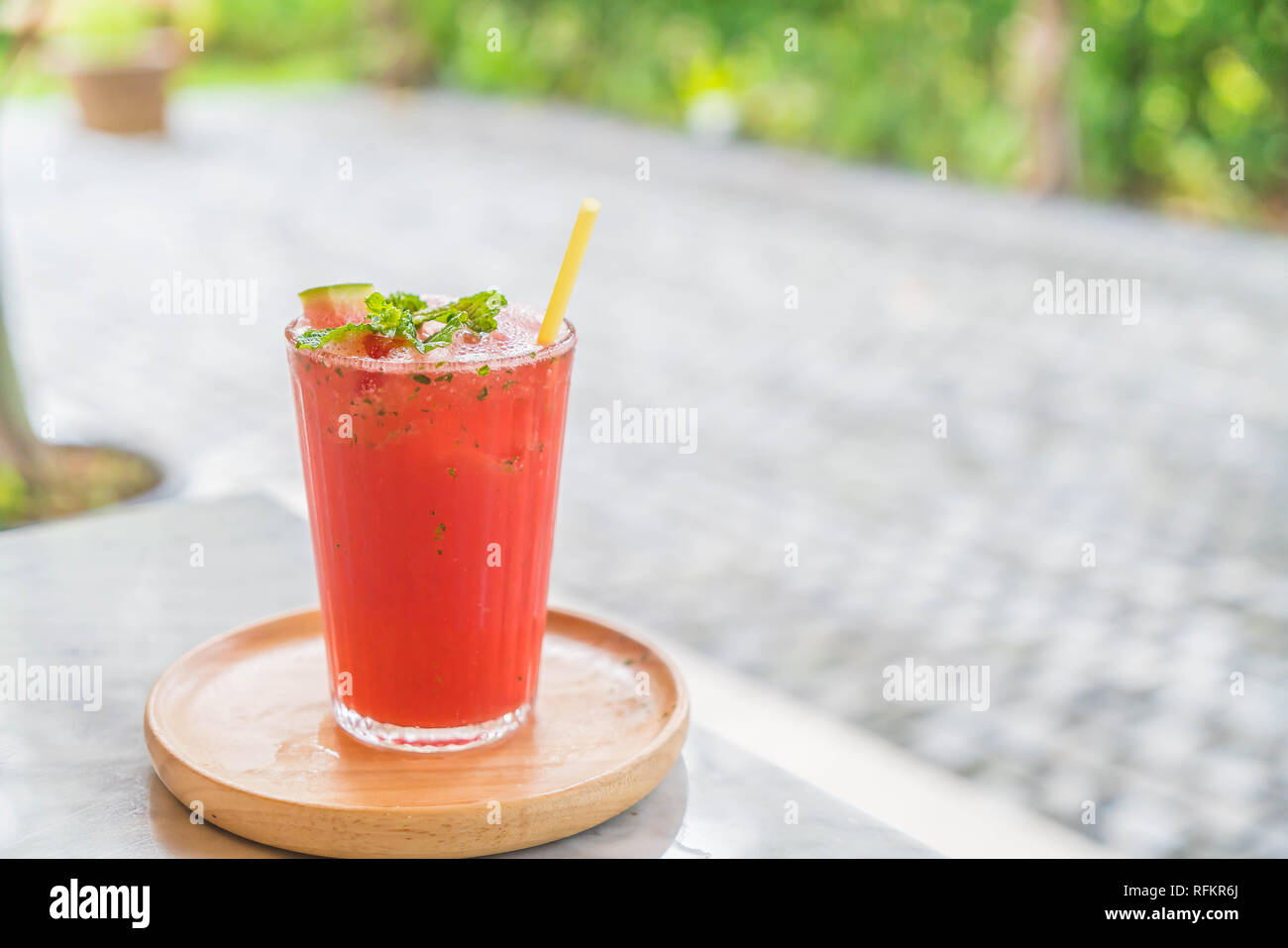 Iced watermelon hi-res stock photography and images - Alamy