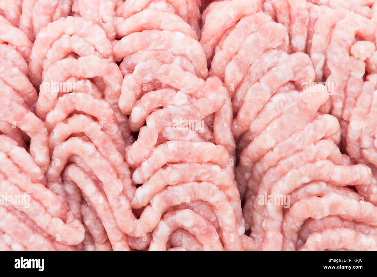 Raw minced pork meat textures for background Stock Photo - Alamy