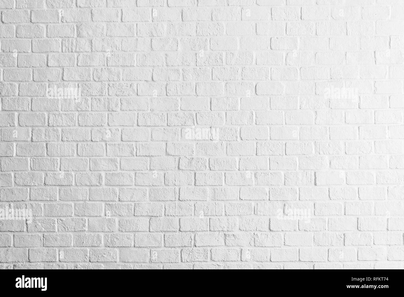 White concrete brick wall textures background Stock Photo - Alamy
