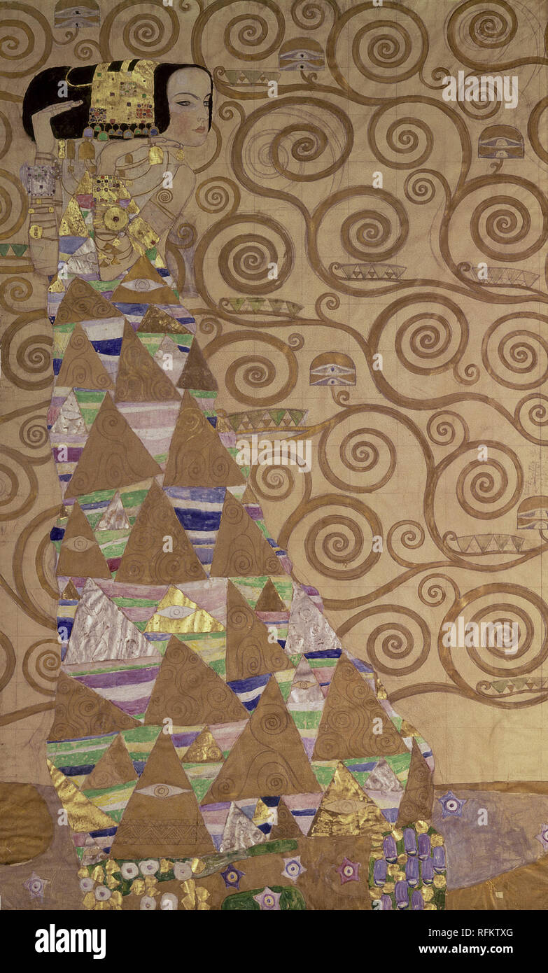 Expectation klimt hi-res stock photography and images - Alamy