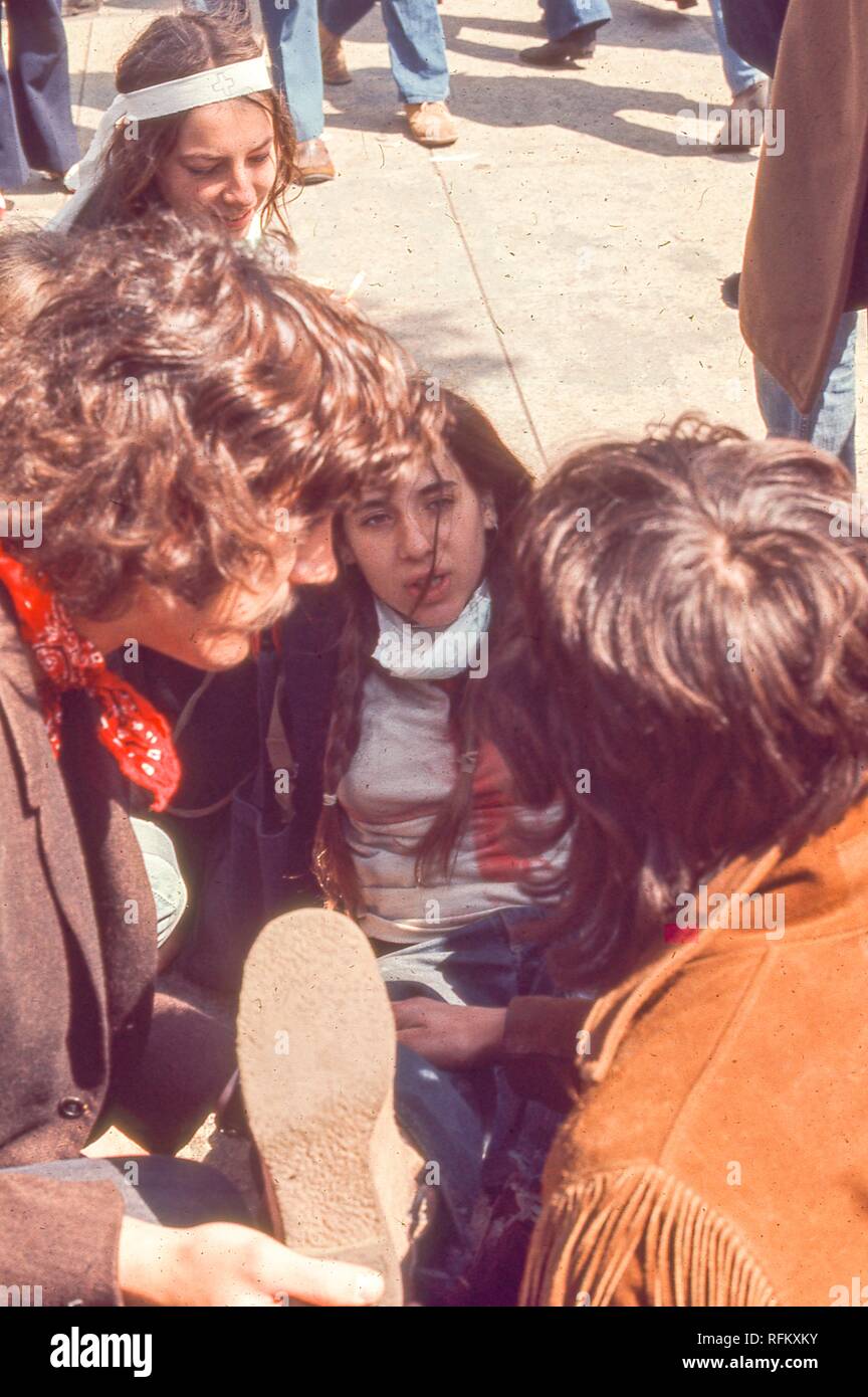 During the 1971 May Day Protests against the Vietnam War located, two ...