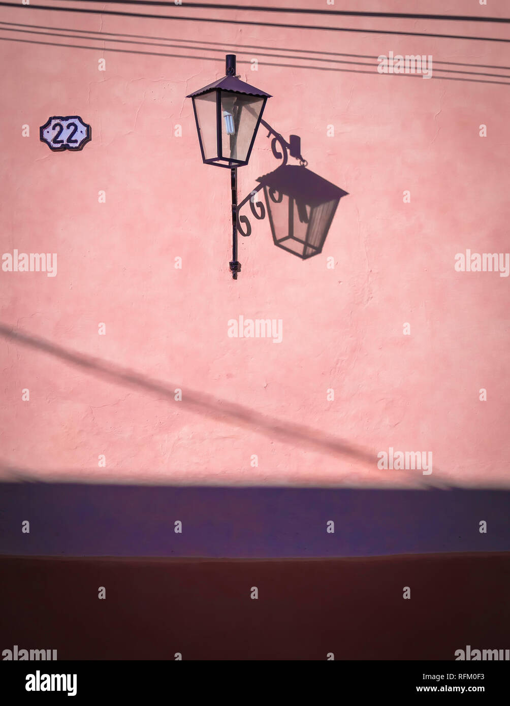 typical street light in Cuban architecture style Stock Photo - Alamy