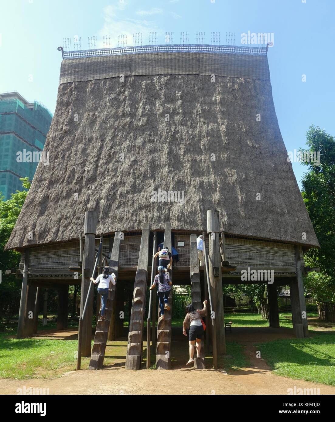 Bahnar Communal House - Vietnam Museum of Ethnology - Hanoi, Vietnam ...
