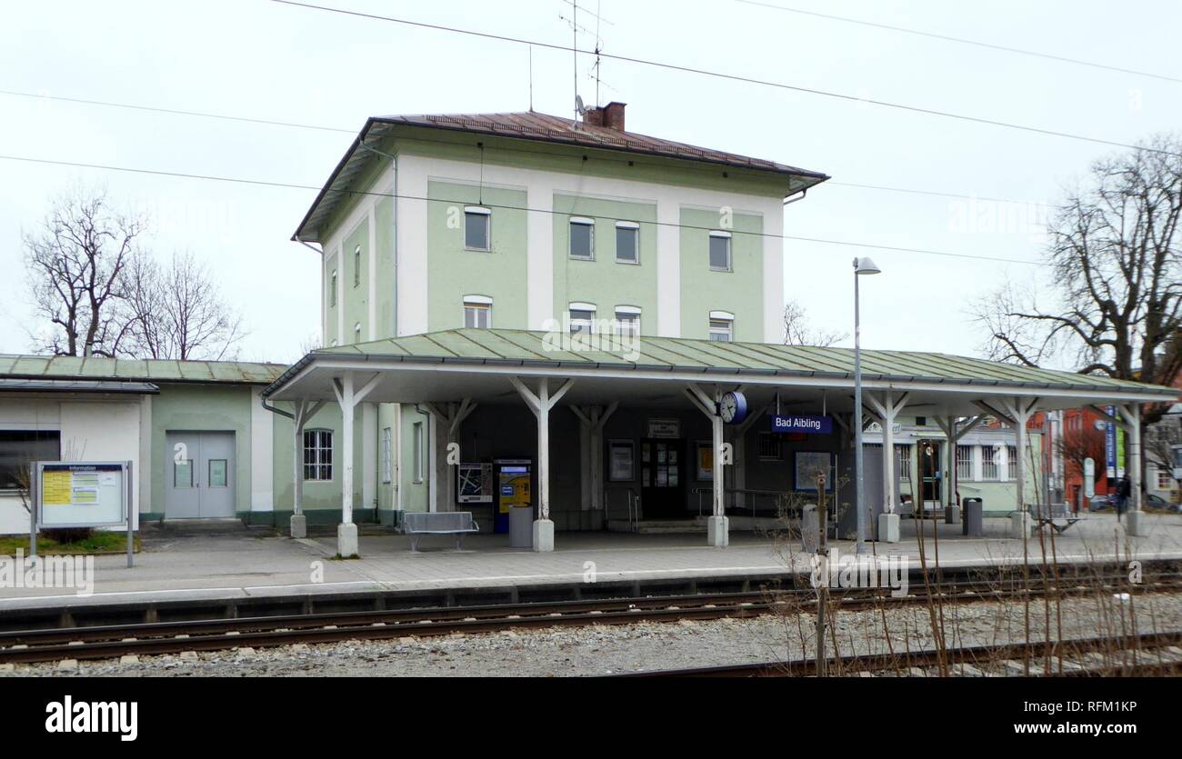 Bahnhof Bad Aibling, 2 Stock Photo - Alamy
