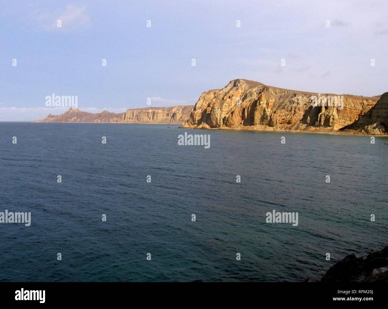 Baia azul Benguela Stock Photo - Alamy
