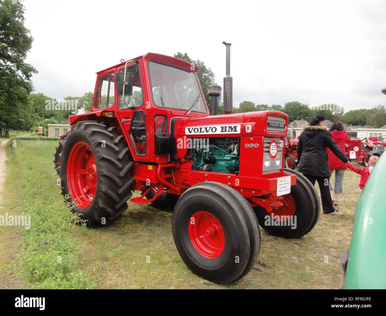 Bakel, tractorshow, Volvo BM 650 Stock Photo - Alamy
