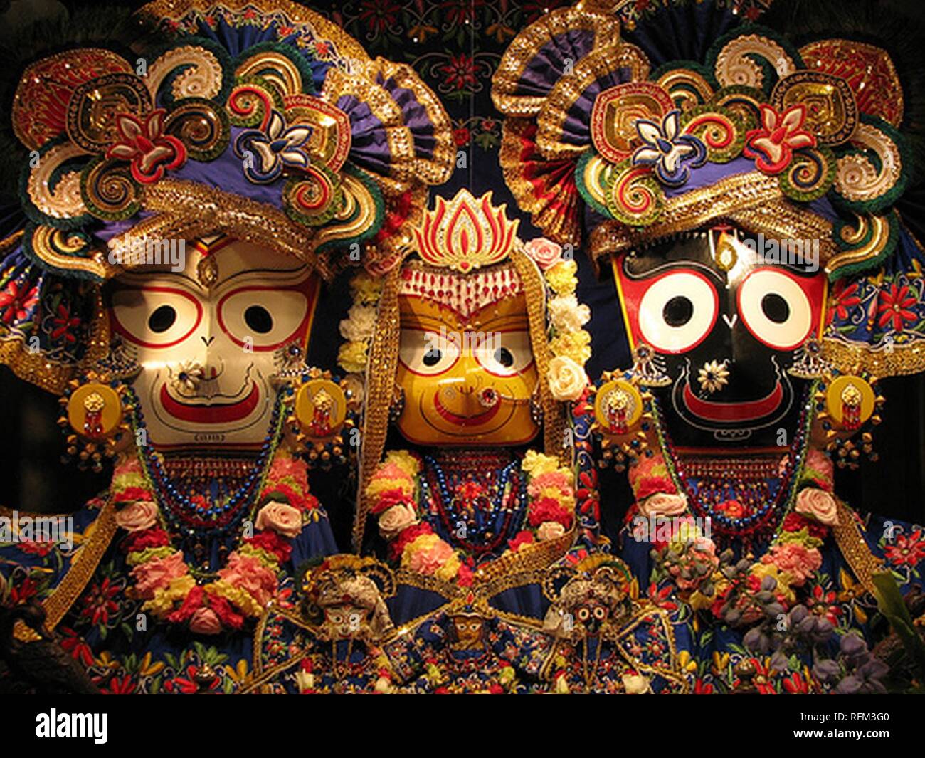 Balabhadra Subhadra Jagannath Stock Photo - Alamy