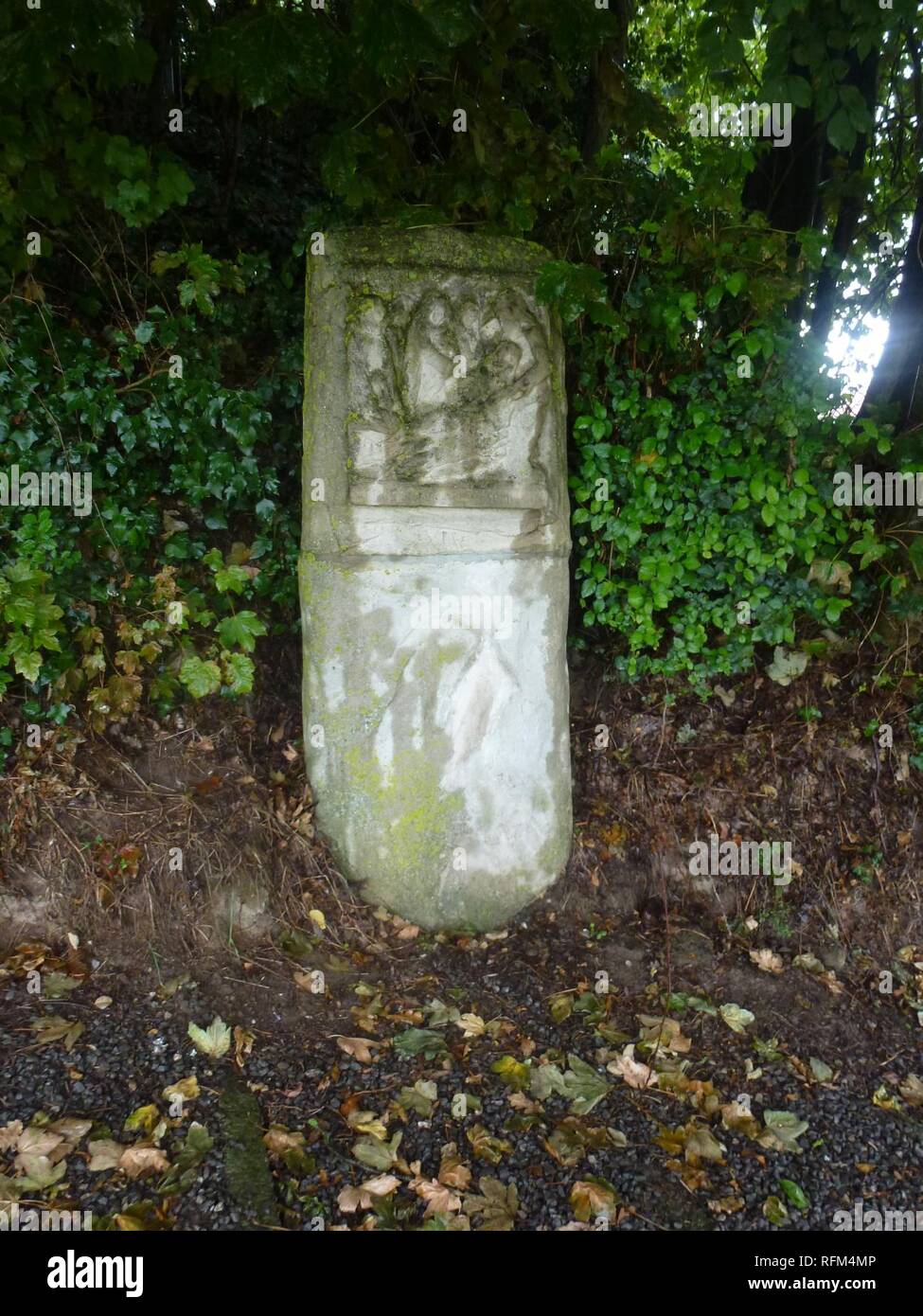 Balinghem (Pas-de-Calais) parc du chemin de croix, station 14 Stock ...