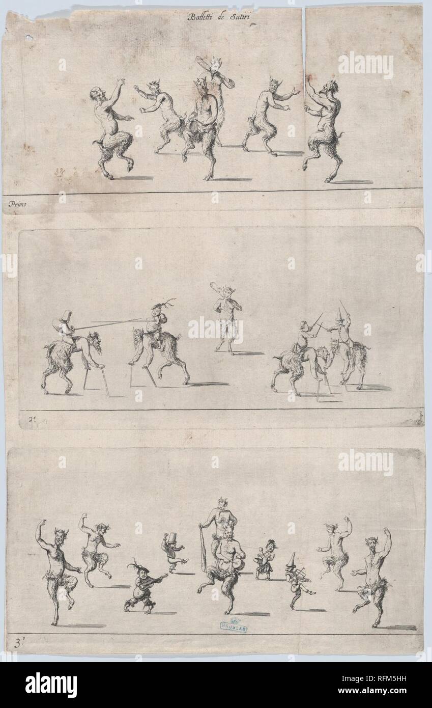 Ballets of Satyrs MET DP874848 Stock Photo - Alamy