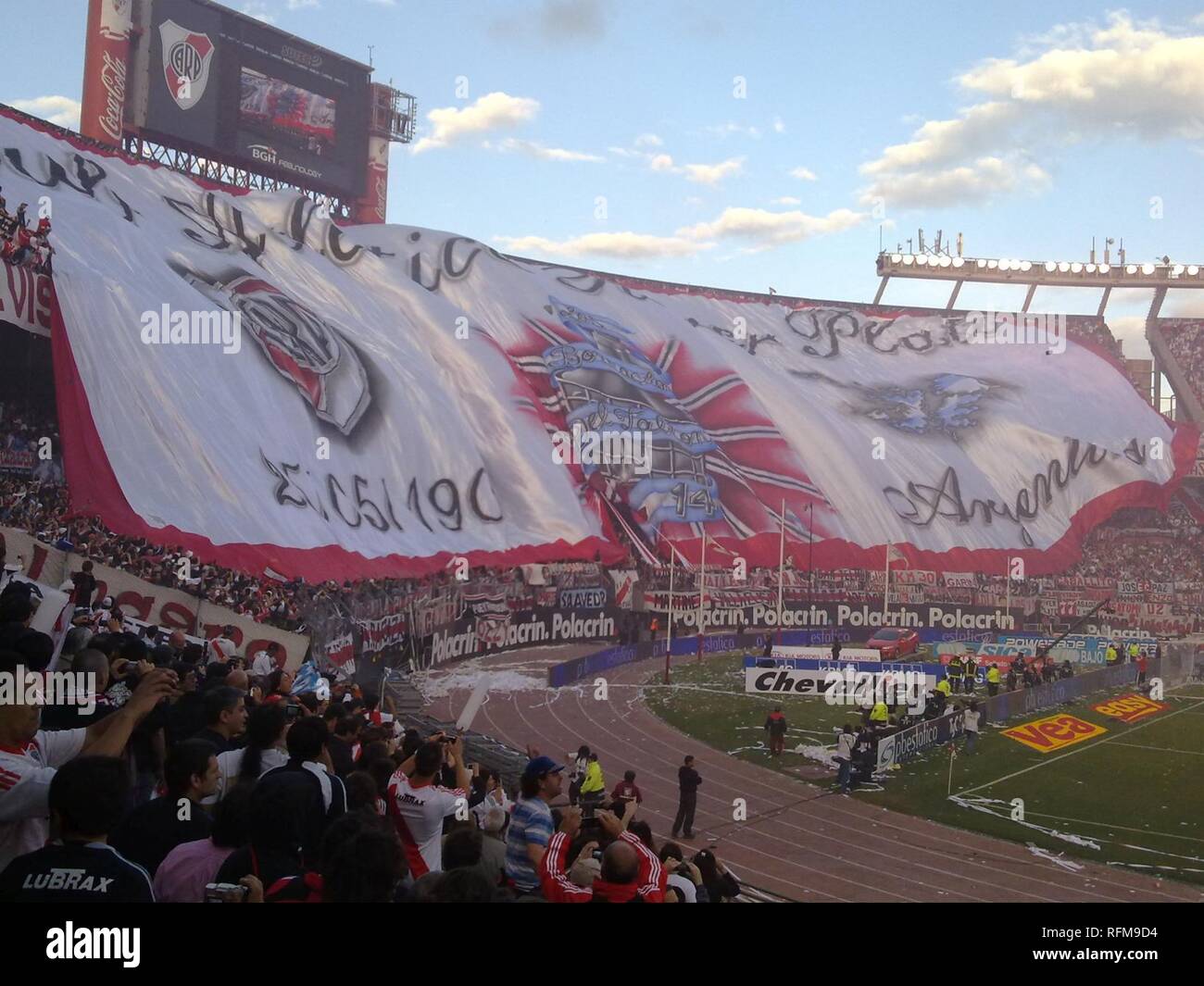 Bandera de River Plate Stock Photo - Alamy