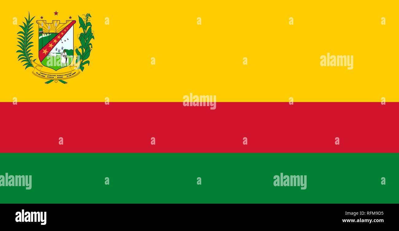 Bandera de Rómulo Gallegos (Apure Stock Photo - Alamy