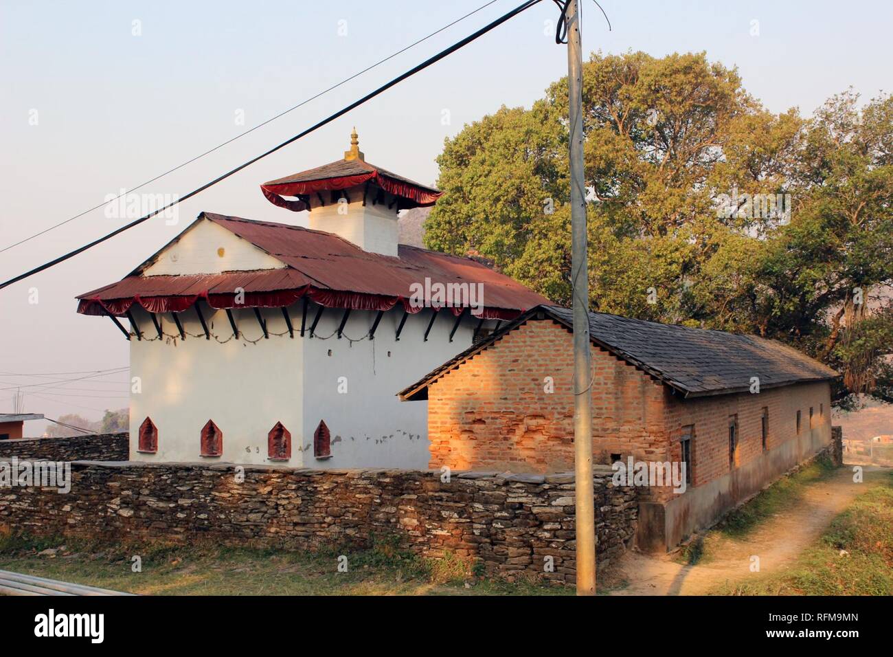 Bandipur – Khadga Devi Temple - 02 Stock Photo - Alamy