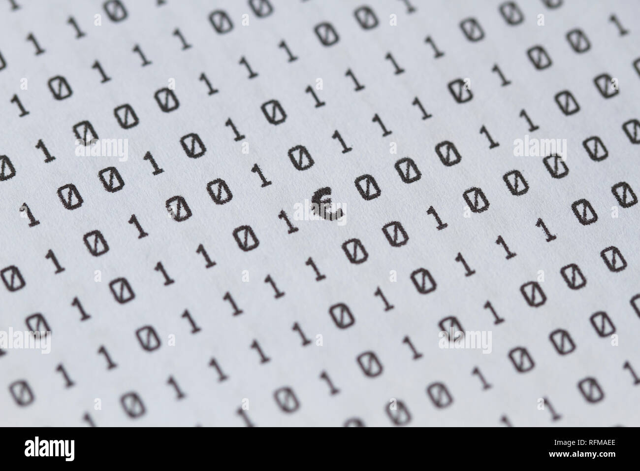 Network technology code, modern network communication,euro Stock Photo ...