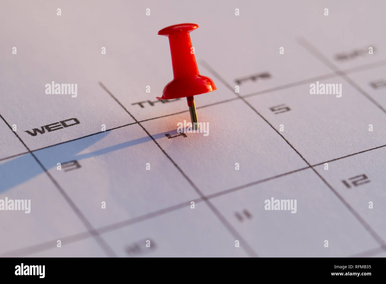 Date marking, important day Stock Photo - Alamy