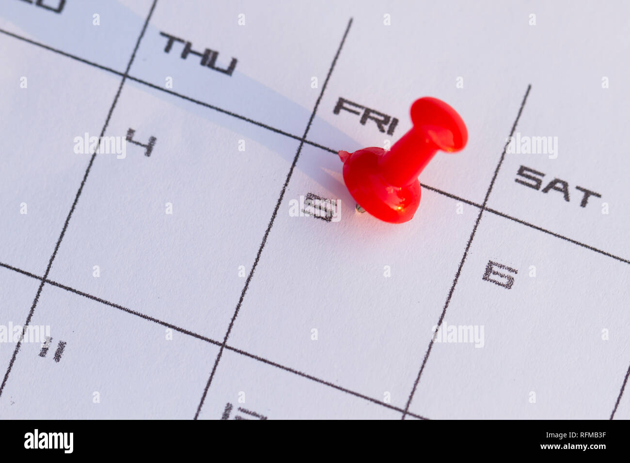 Date marking, important day Stock Photo - Alamy