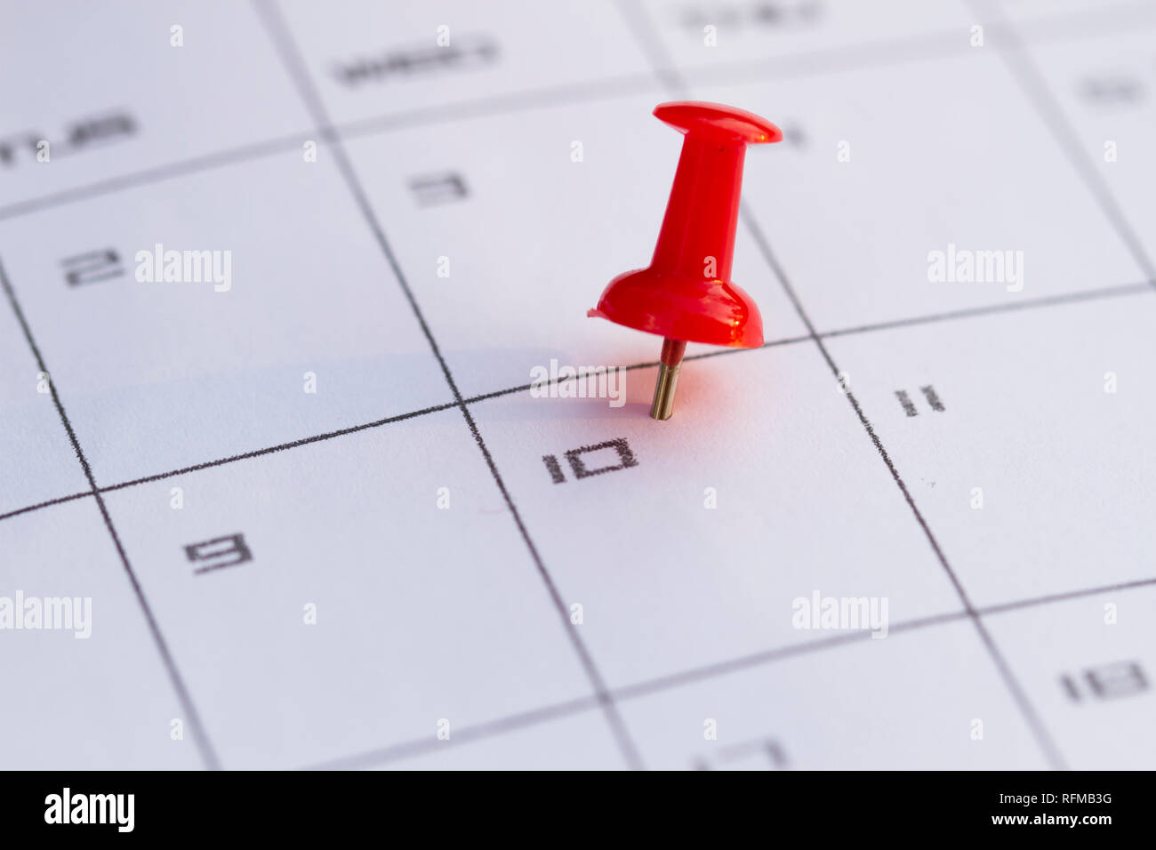 Date marking, important day Stock Photo - Alamy