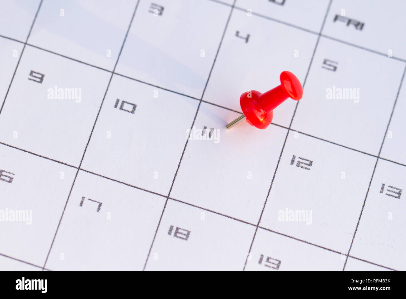 Date marking, important day Stock Photo - Alamy