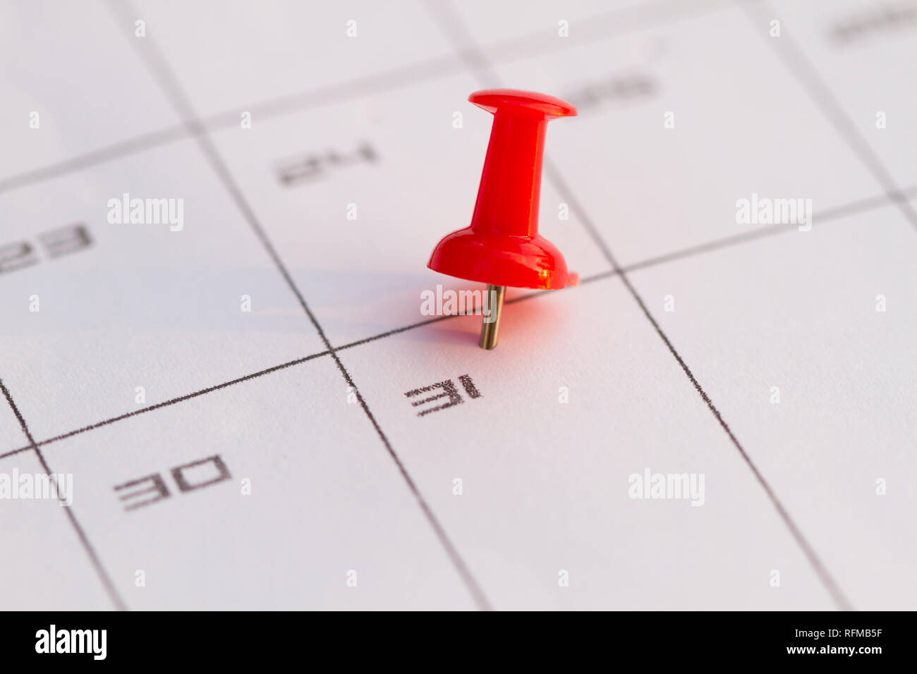 Date marking, important day Stock Photo - Alamy