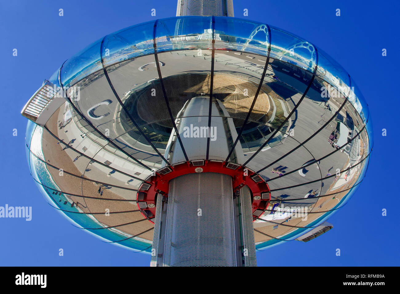 British Airways i360 observation tower, Brighton, East Sussex, England ...