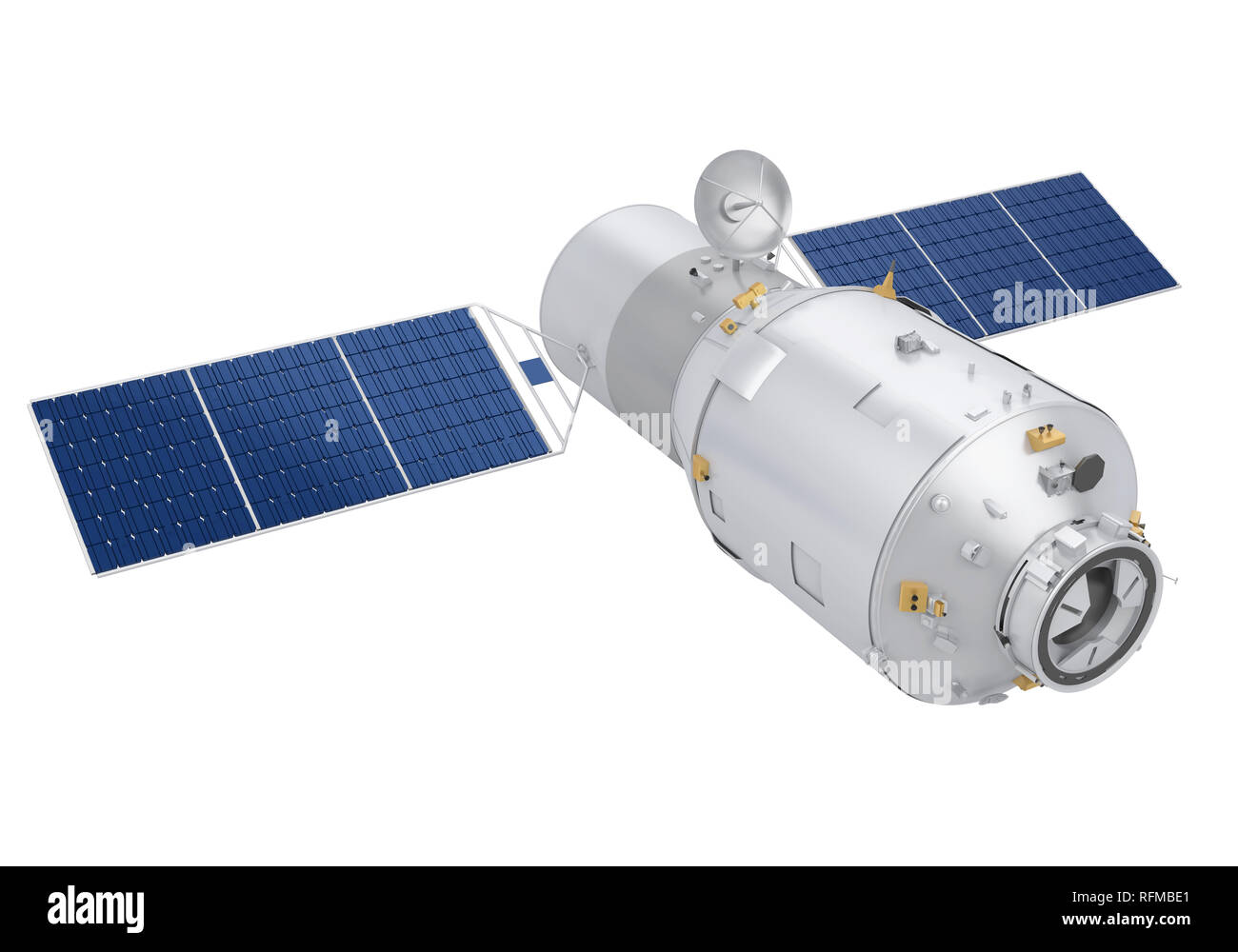 Satellite communication module Cut Out Stock Images & Pictures - Alamy