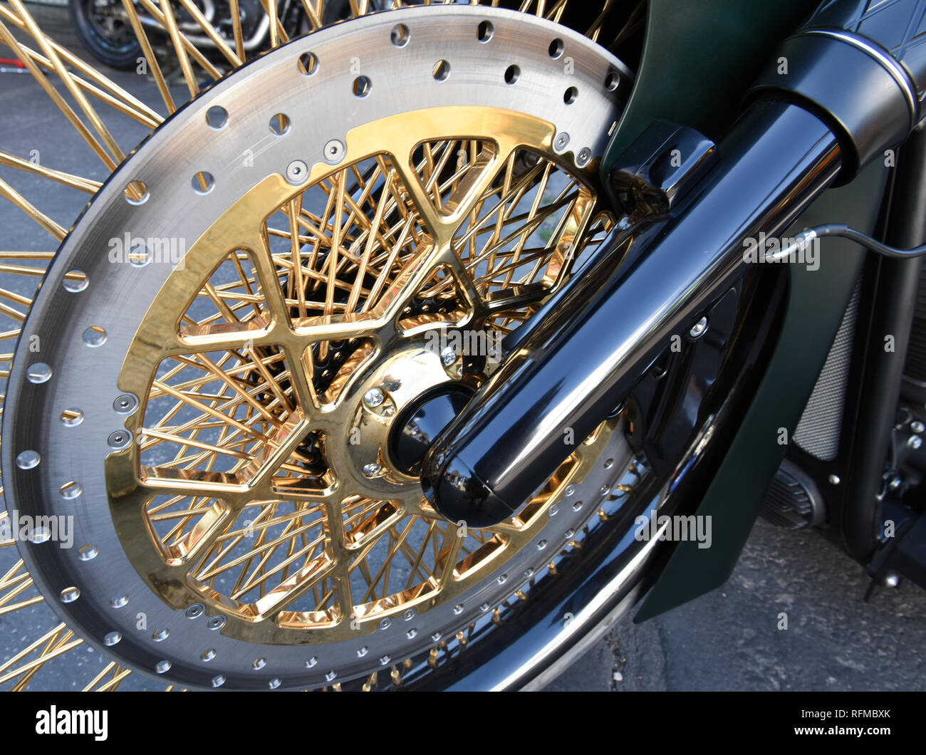 Gold Alloy Wheel High Resolution Stock Photography and Images - Alamy