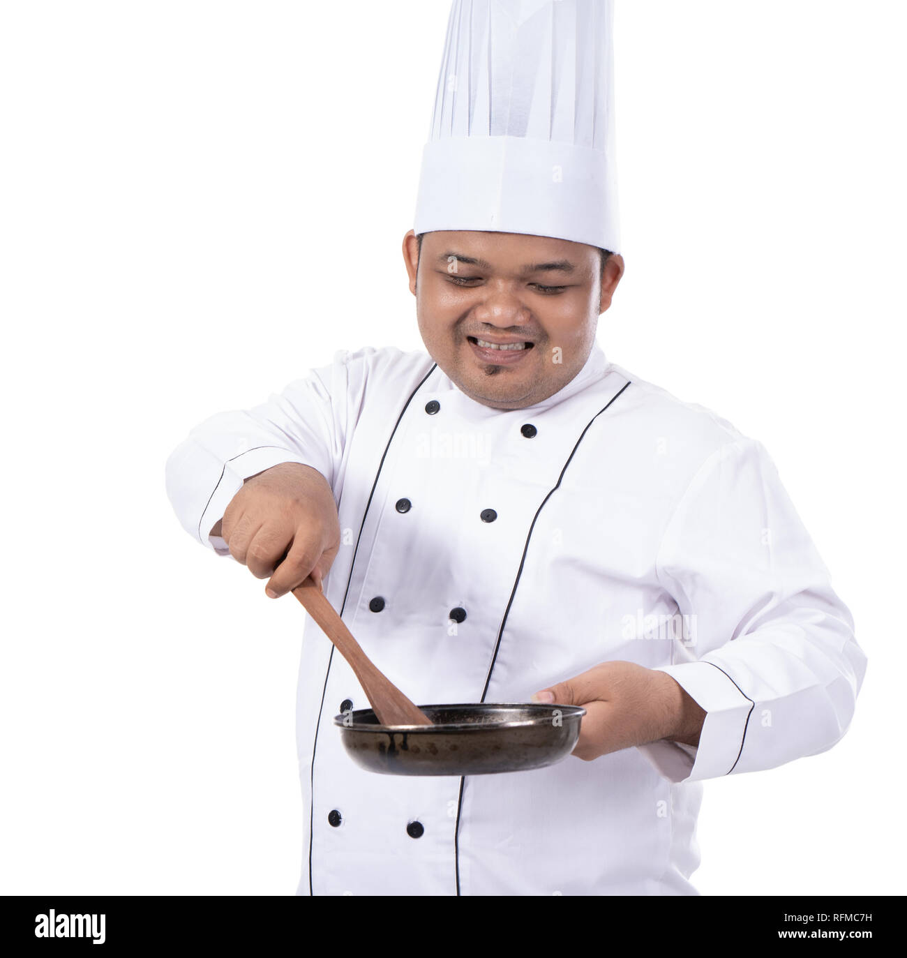 Chubby chef hi-res stock photography and images - Alamy