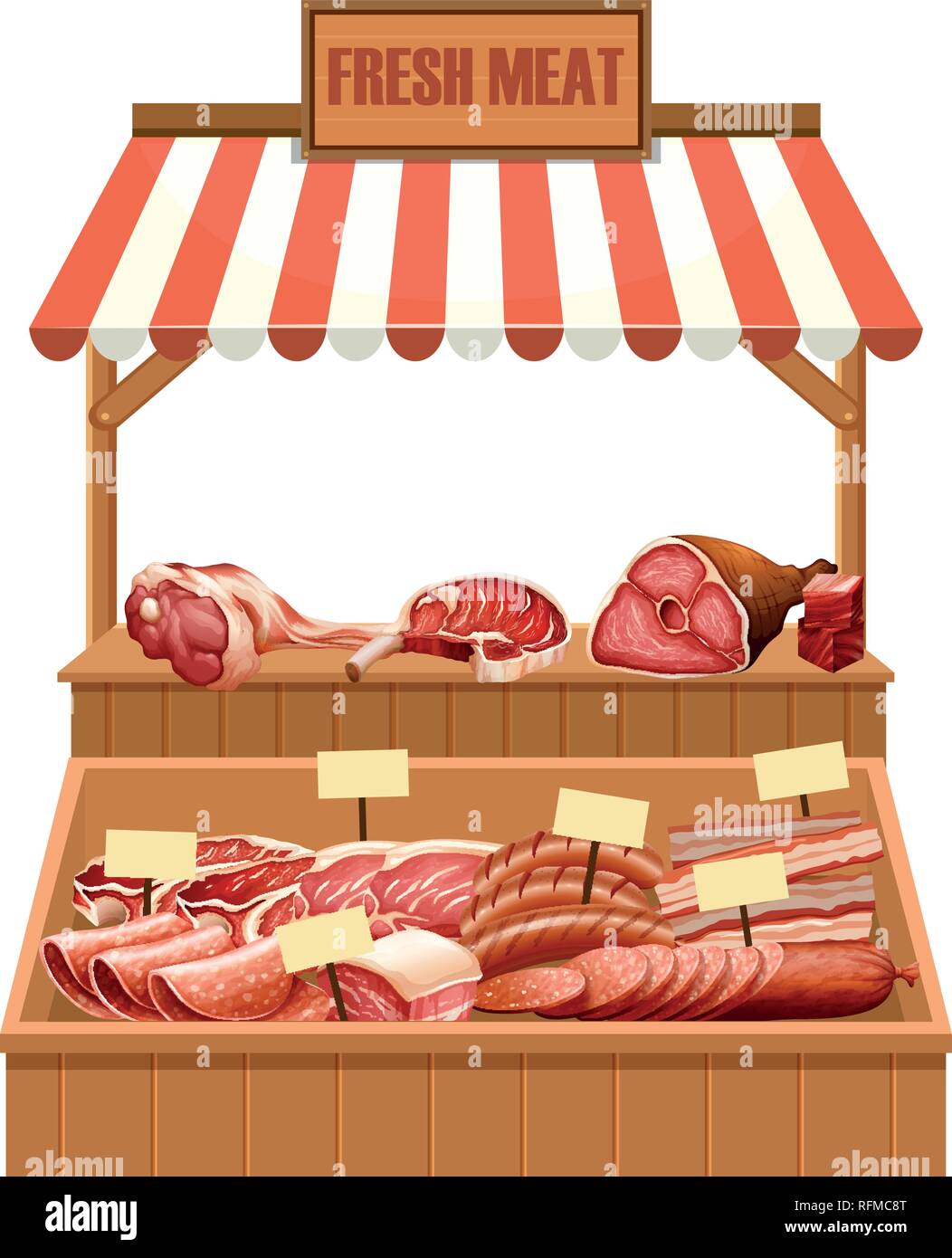 Meat Butcher Clipart