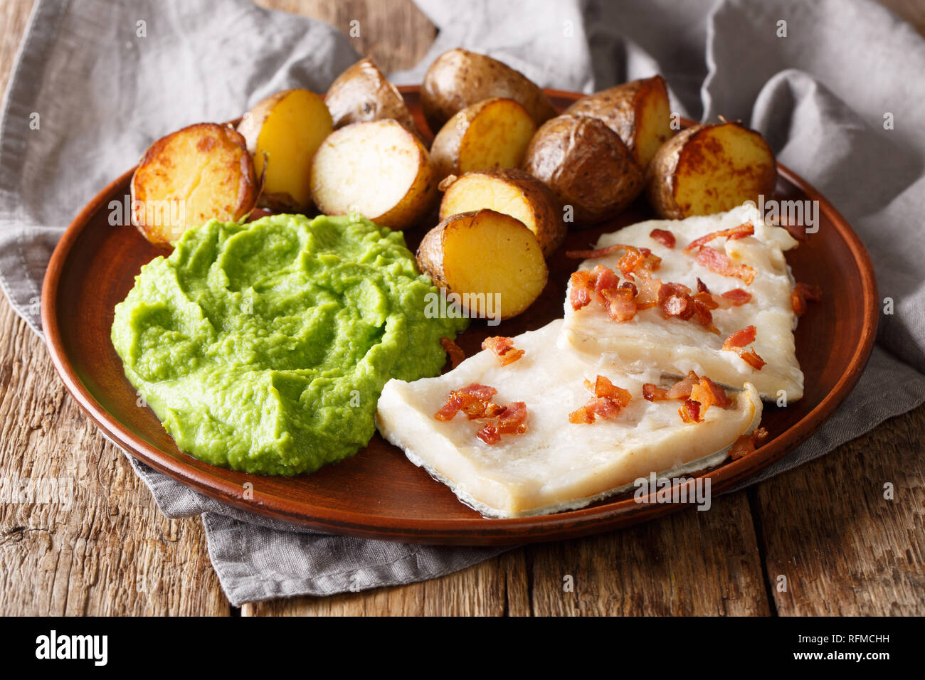 Lutfisk Traditional Swedish Christmas Dish