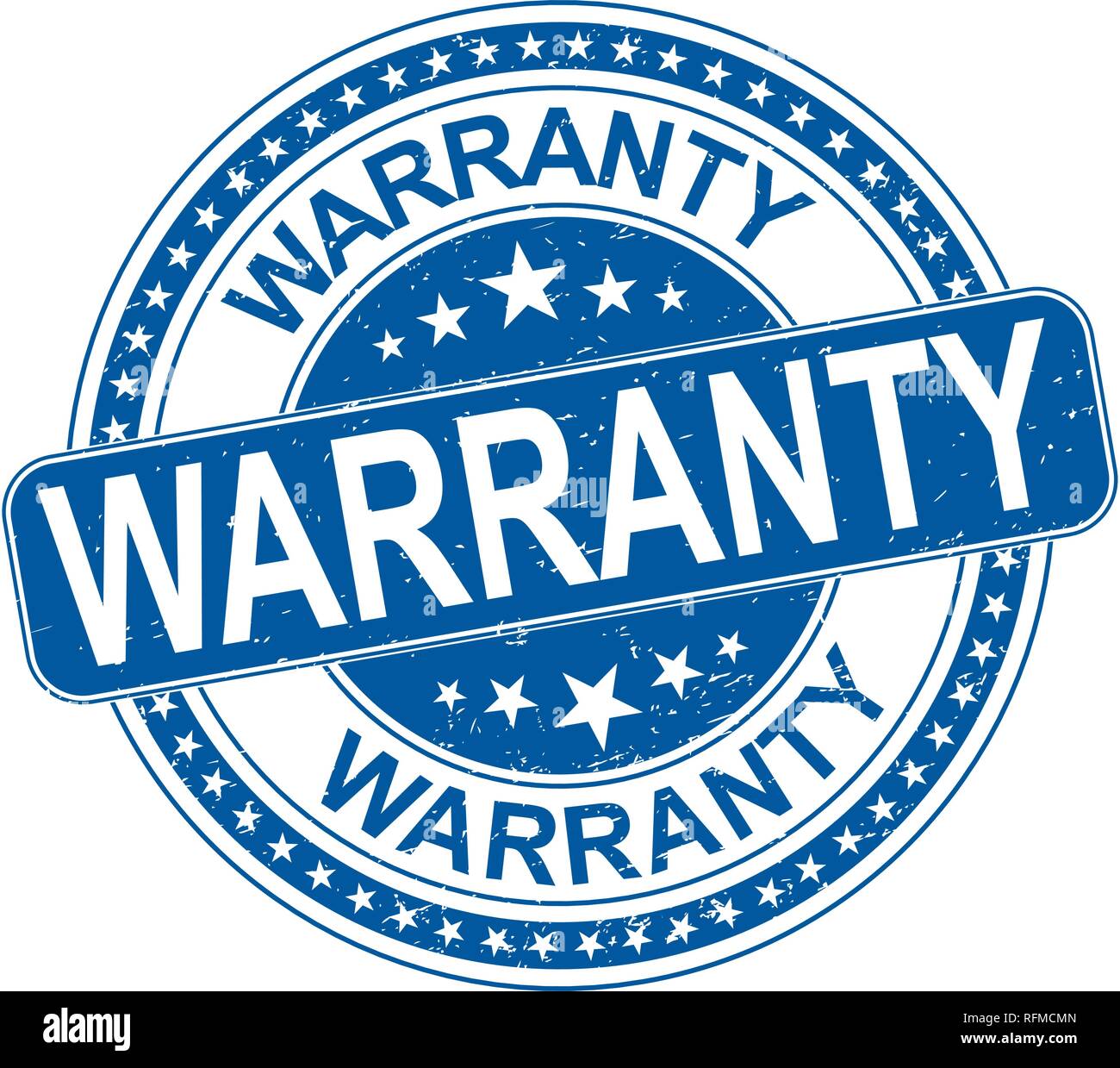 round blue rubber stamp on white background Stock Vector Image & Art ...