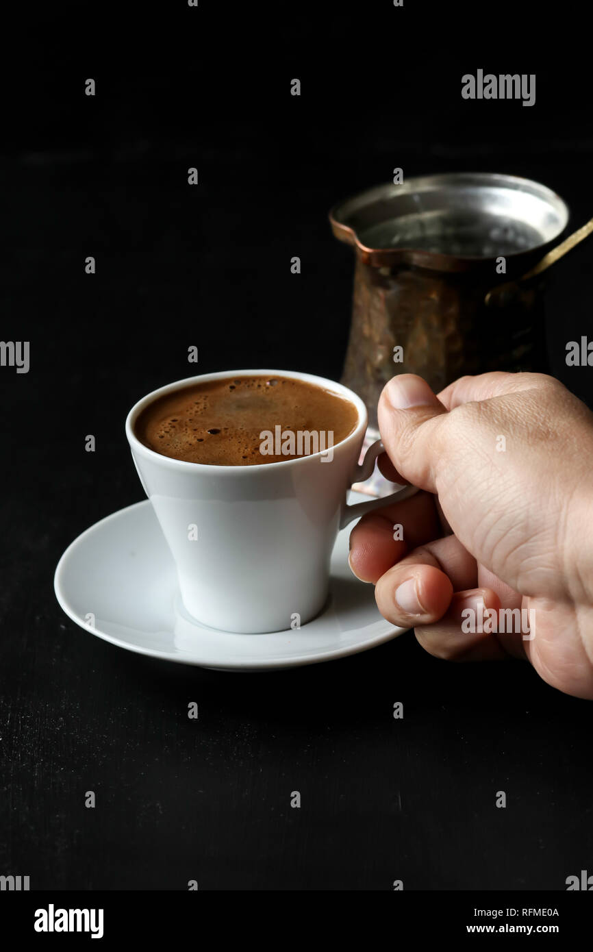 Small coffee pot hi-res stock photography and images - Alamy