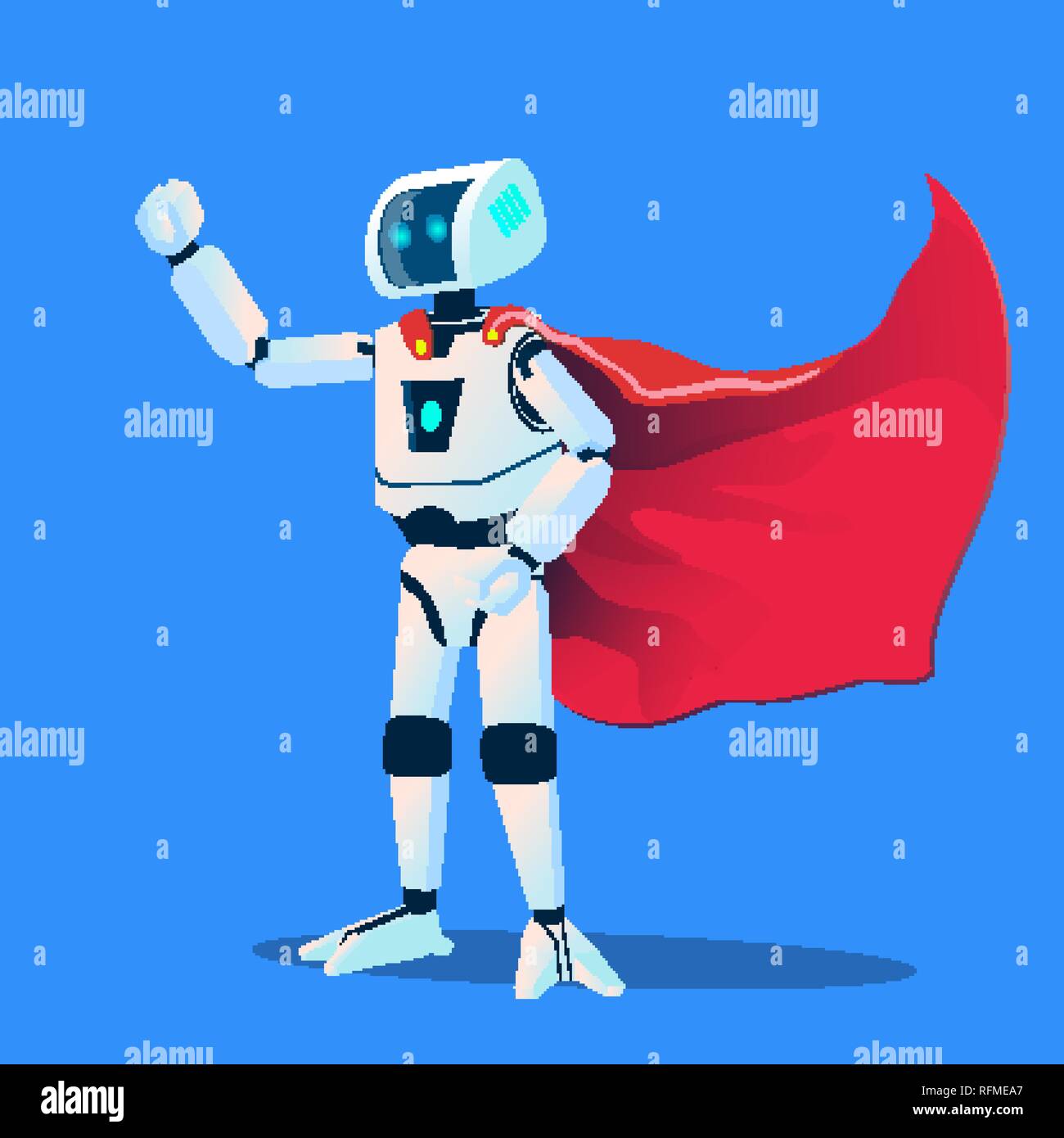 Boy robot costume Stock Vector Images - Alamy