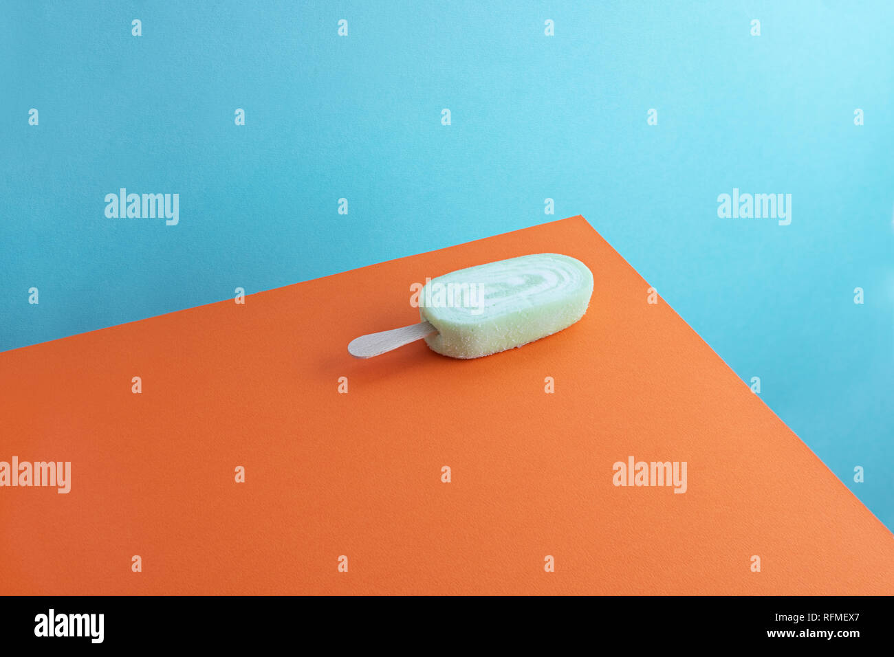 Blue popsicle hi-res stock photography and images - Alamy
