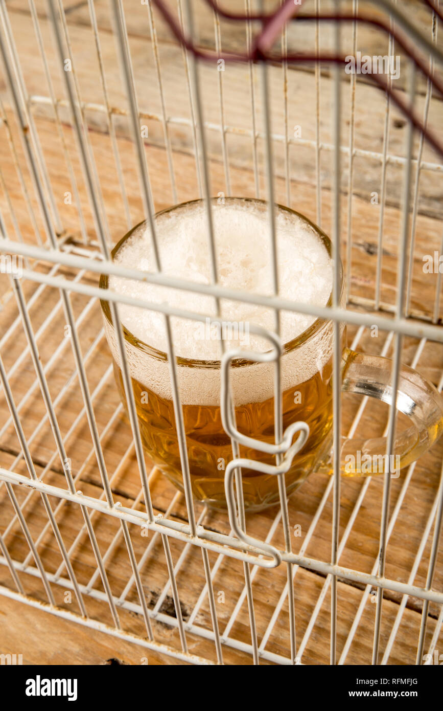 Alcohol cage hi-res stock photography and images - Alamy