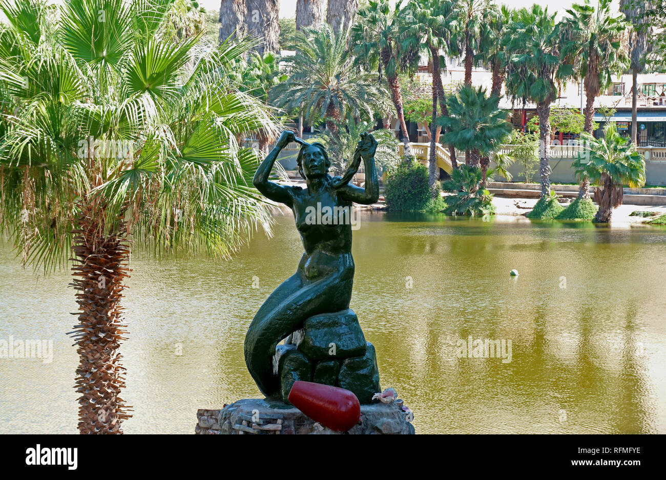 Mermaid Statue of Huaca China, Beautiful Princess in the Legend of this ...