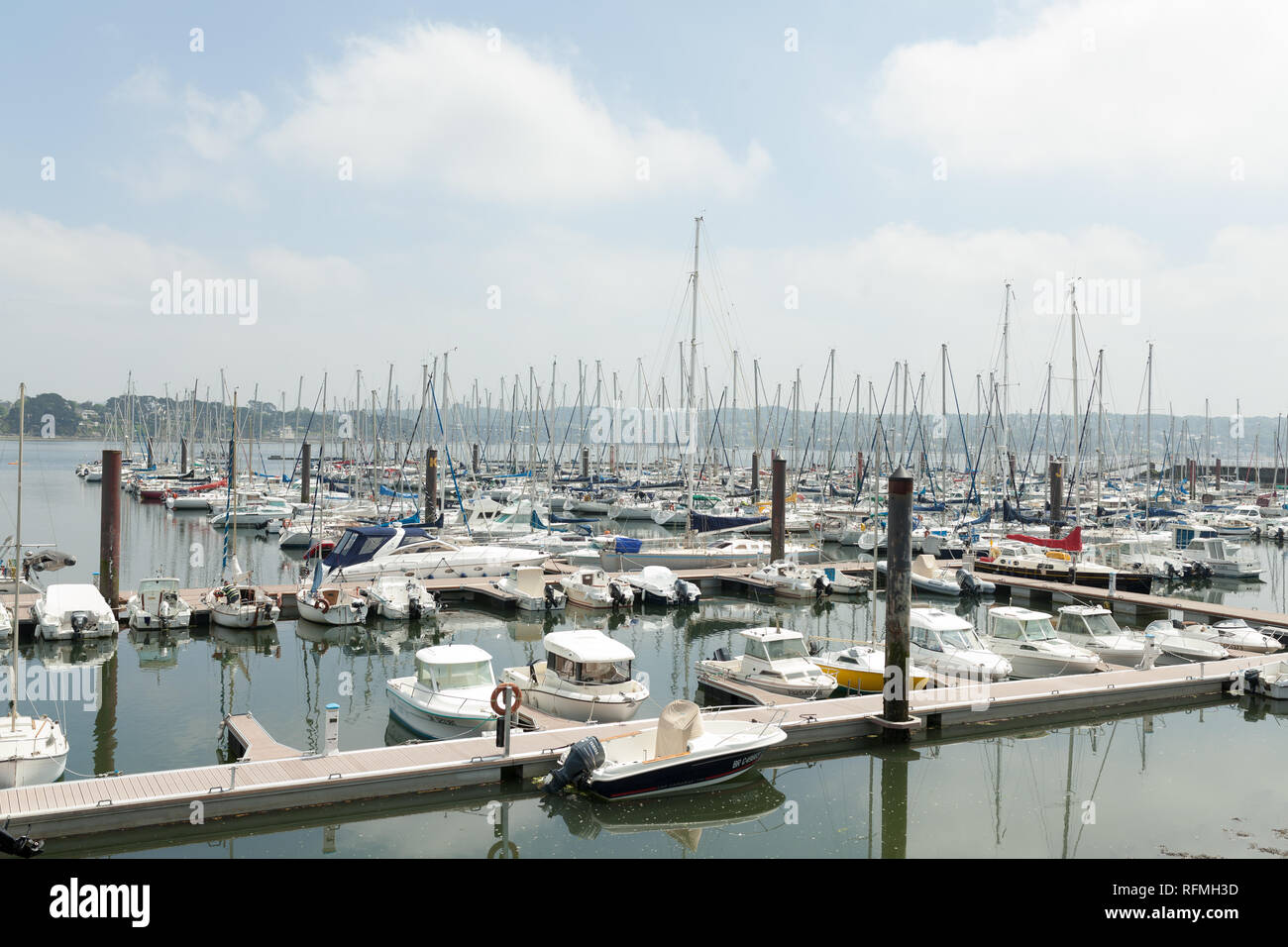 Yacht brest harbour hi-res stock photography and images - Alamy
