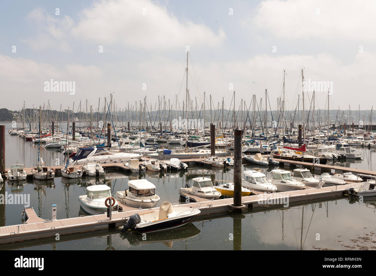 View of brest harbor hi-res stock photography and images - Alamy