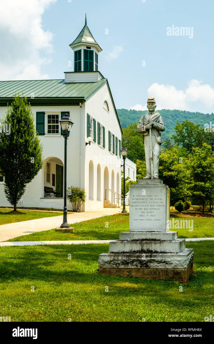 Civil War Memorial, Nelson County Courthouse, 84 Courthouse Square ...