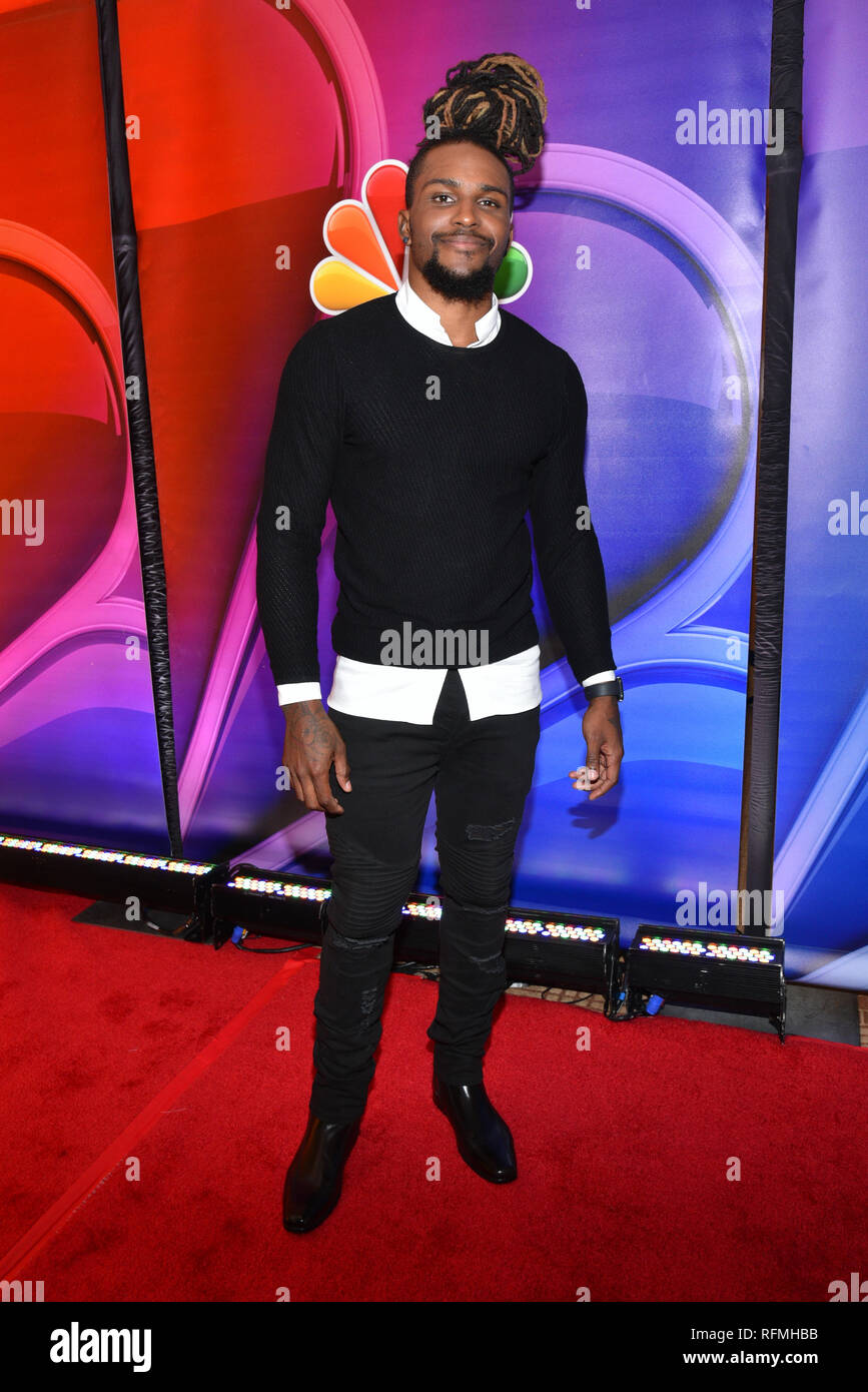 DJ Townsel attends NBC's New York Mid Season Press Junket at Four ...