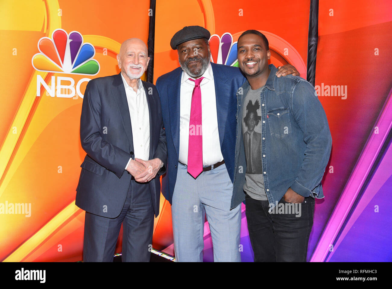 Dominic Chianese, Frankie Faison and Jerod Haynes attend NBC's New York ...