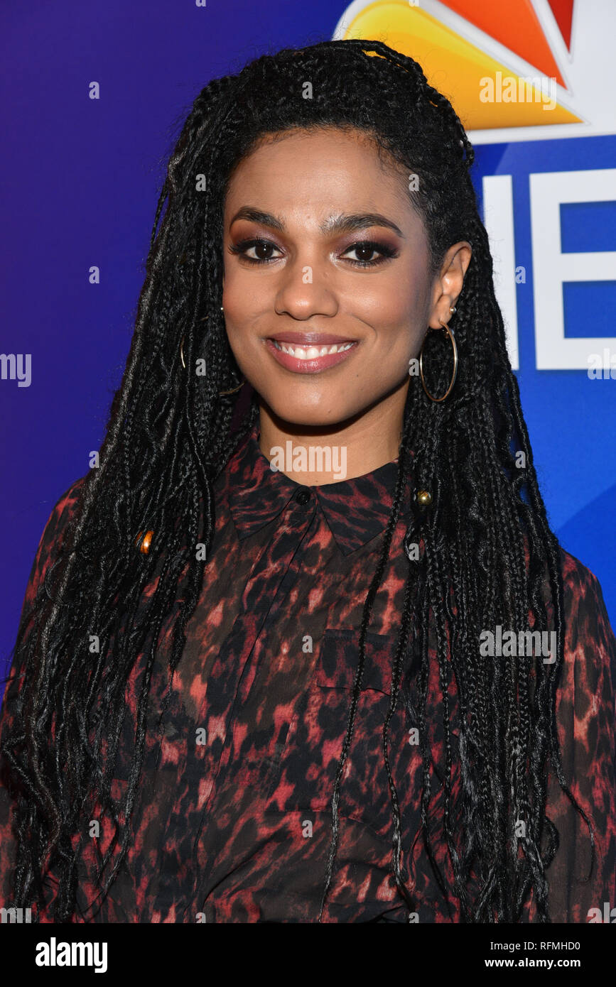 Freema Agyeman attends NBC's New York Mid Season Press Junket at Four ...