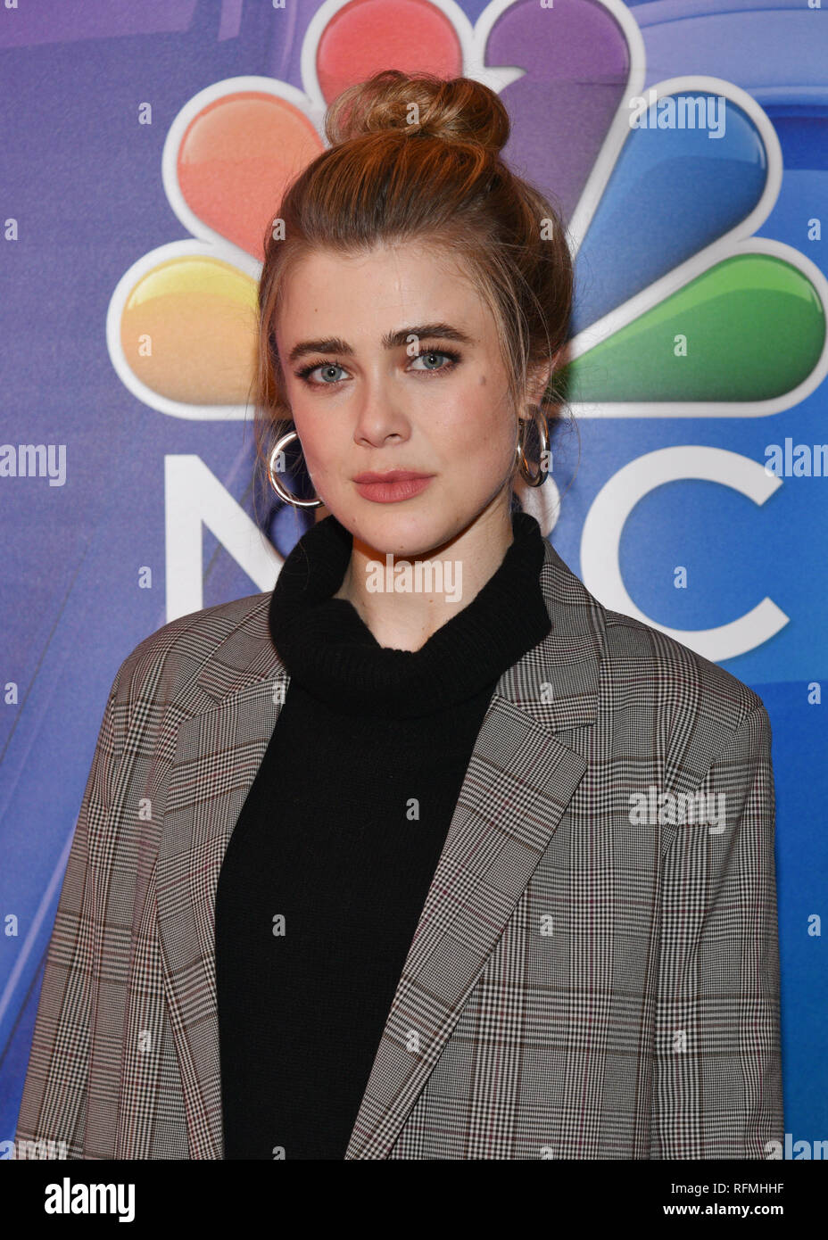 Melissa Roxburgh attends NBC's New York Mid Season Press Junket at Four ...
