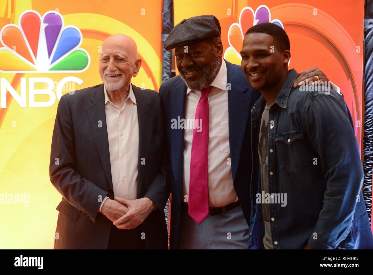 Dominic Chianese, Frankie Faison and Jerod Haynes attend NBC's New York ...