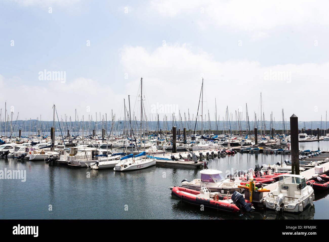 View of brest harbor hi-res stock photography and images - Alamy