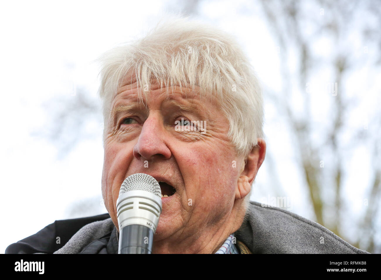 Former foreign secretary boris johnsons father stanley johnson hi-res ...