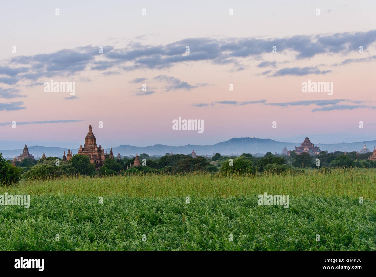 Bagan - ancient capital of Myanmar Stock Photo - Alamy
