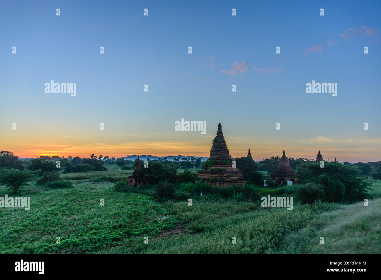 Bagan - ancient capital of Myanmar Stock Photo - Alamy