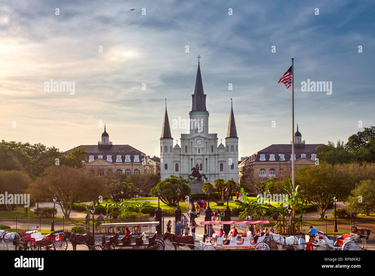New orleans jackson square hi-res stock photography and images - Alamy