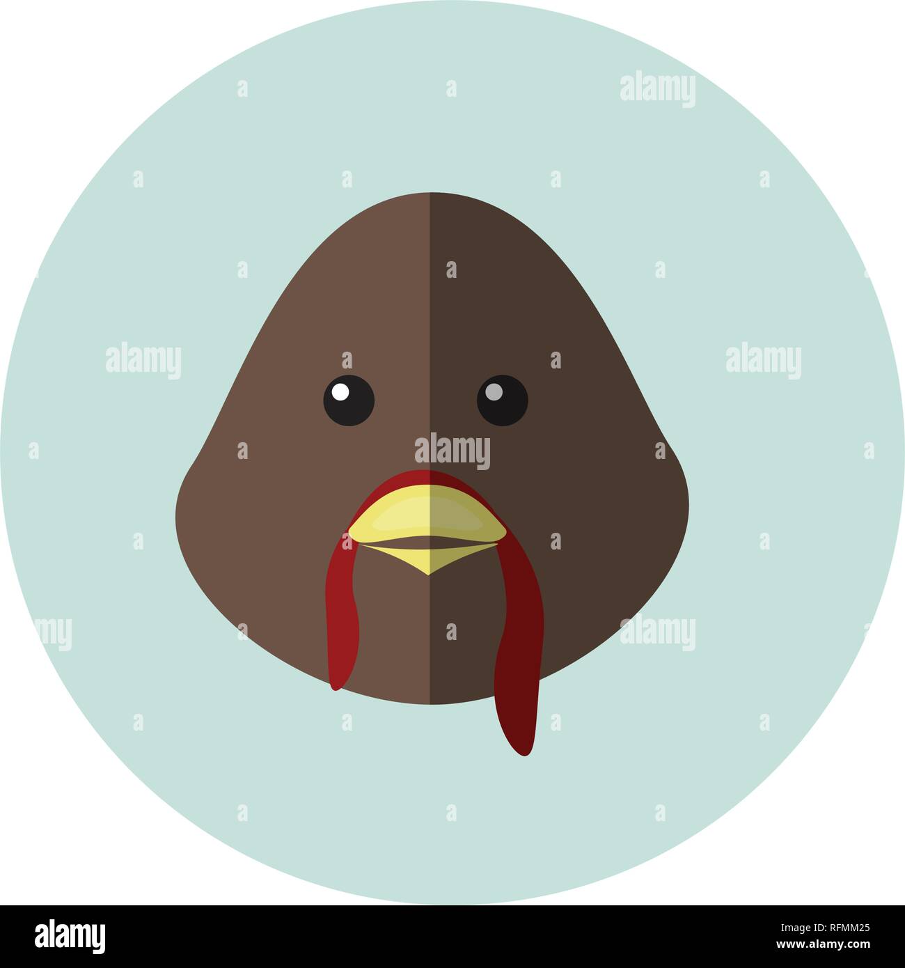 Farm bird icon Stock Vector Images - Alamy