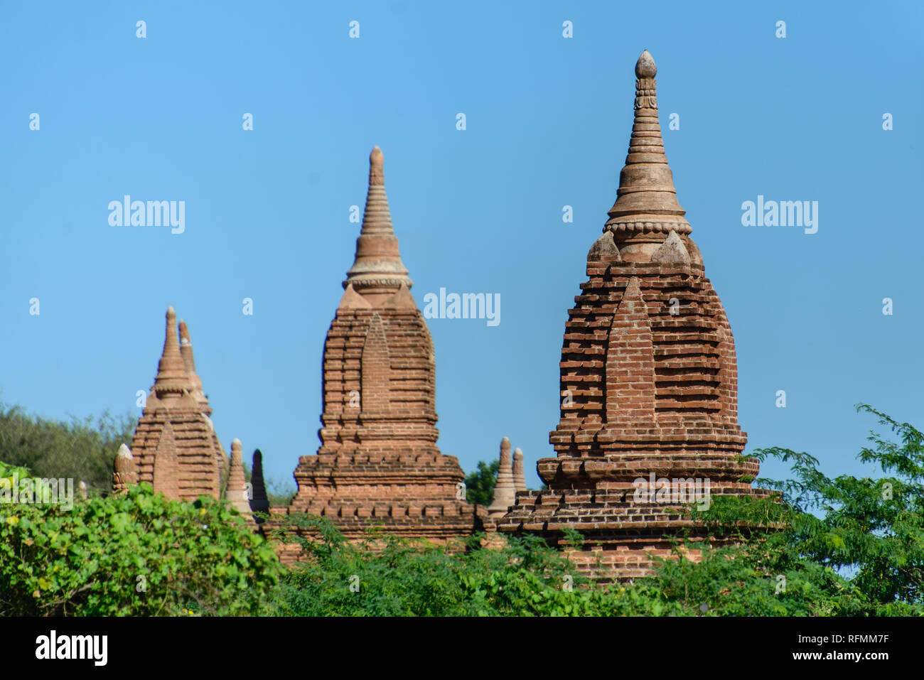 Bagan - ancient capital of Myanmar Stock Photo - Alamy