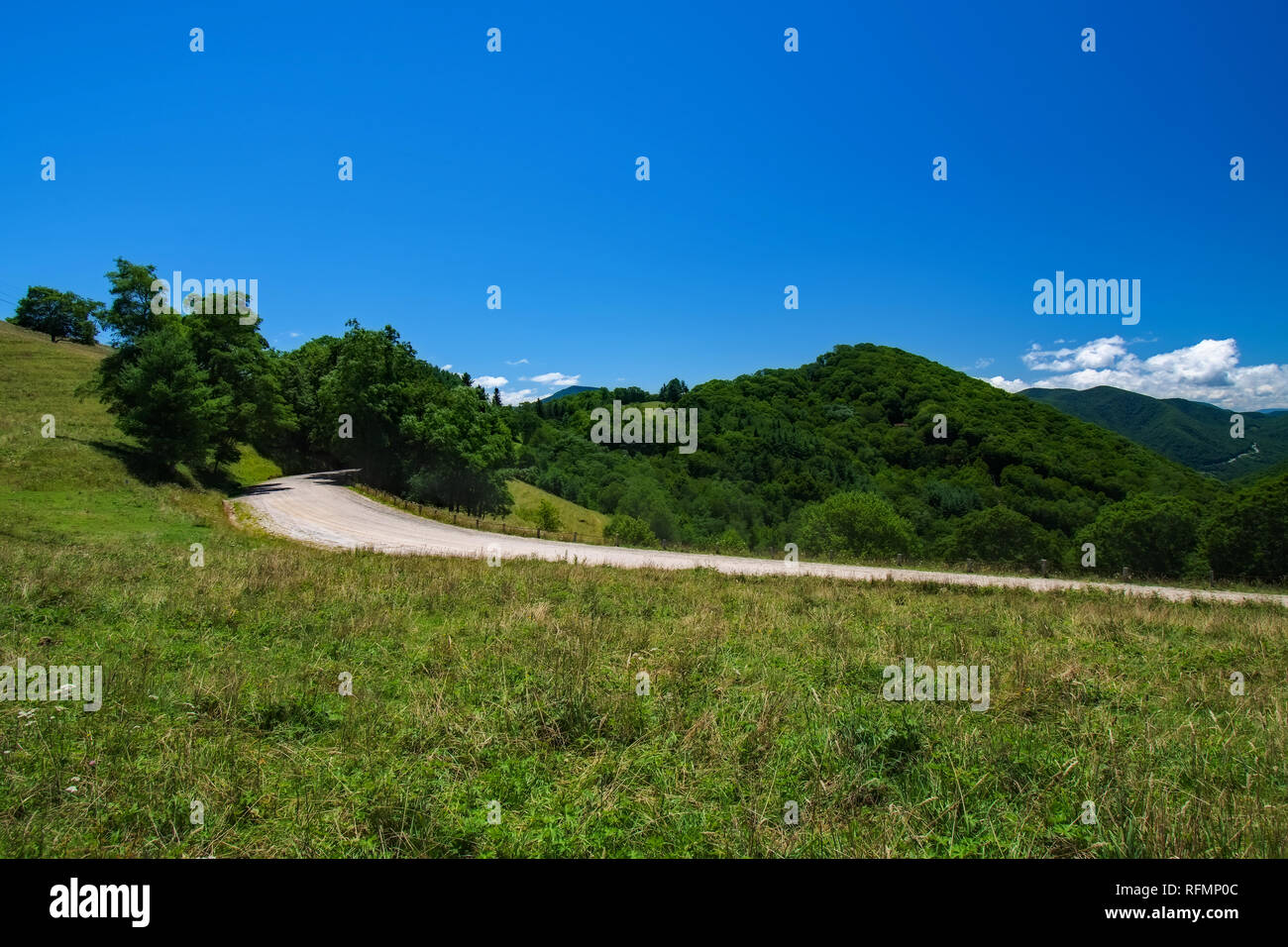 The road less taken Stock Photo - Alamy
